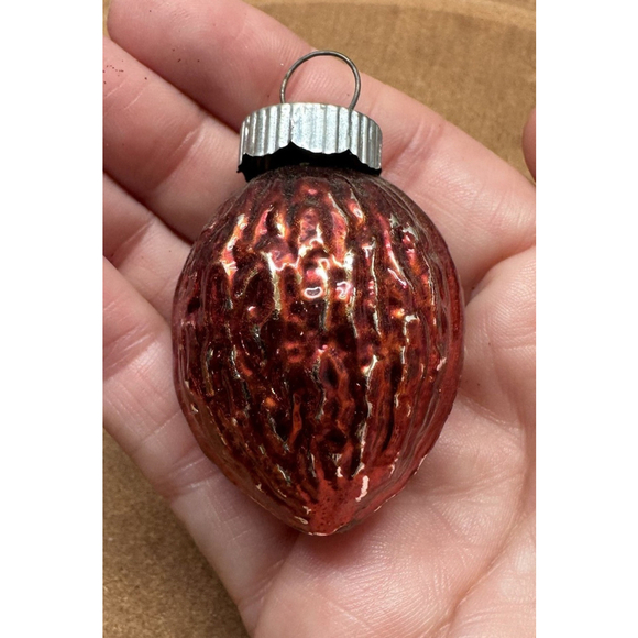 Shiny Brite | Holiday | Vintage Shiny Brite Glass Acorn Christmas ...
